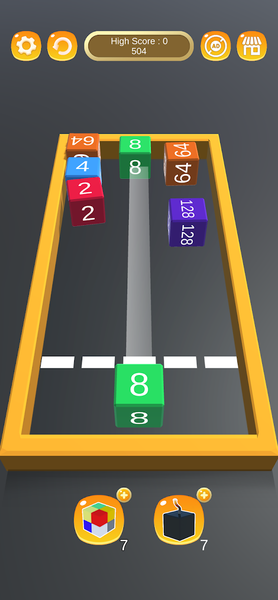 دانلود بازی Chain Cube Merge: ۲۰۴۸ ۳D Game اندروید | بازار