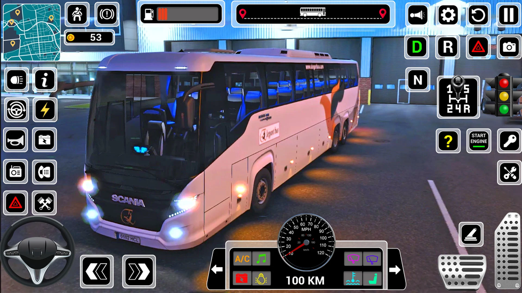 دانلود بازی Bus Driving ۳d Bus Simulator اندروید بازار