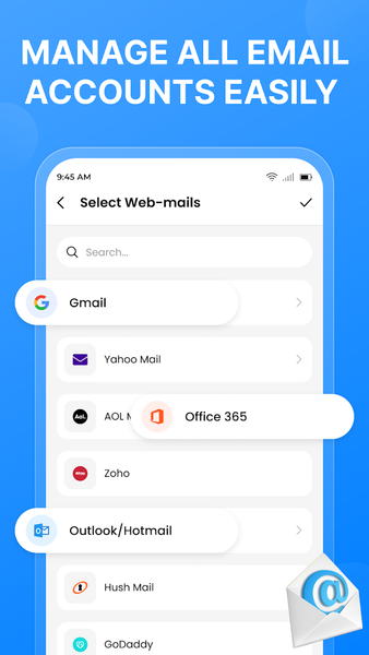 دانلود برنامه All mail - all in one email اندروید | بازار