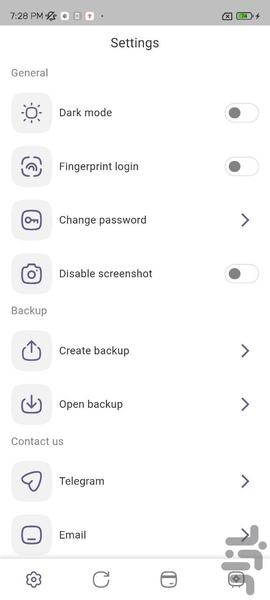 دانلود برنامه مدیریت حساب اندروید بازار