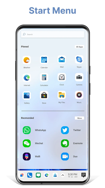دانلود برنامه Win ۱۲ Launcher اندروید بازار