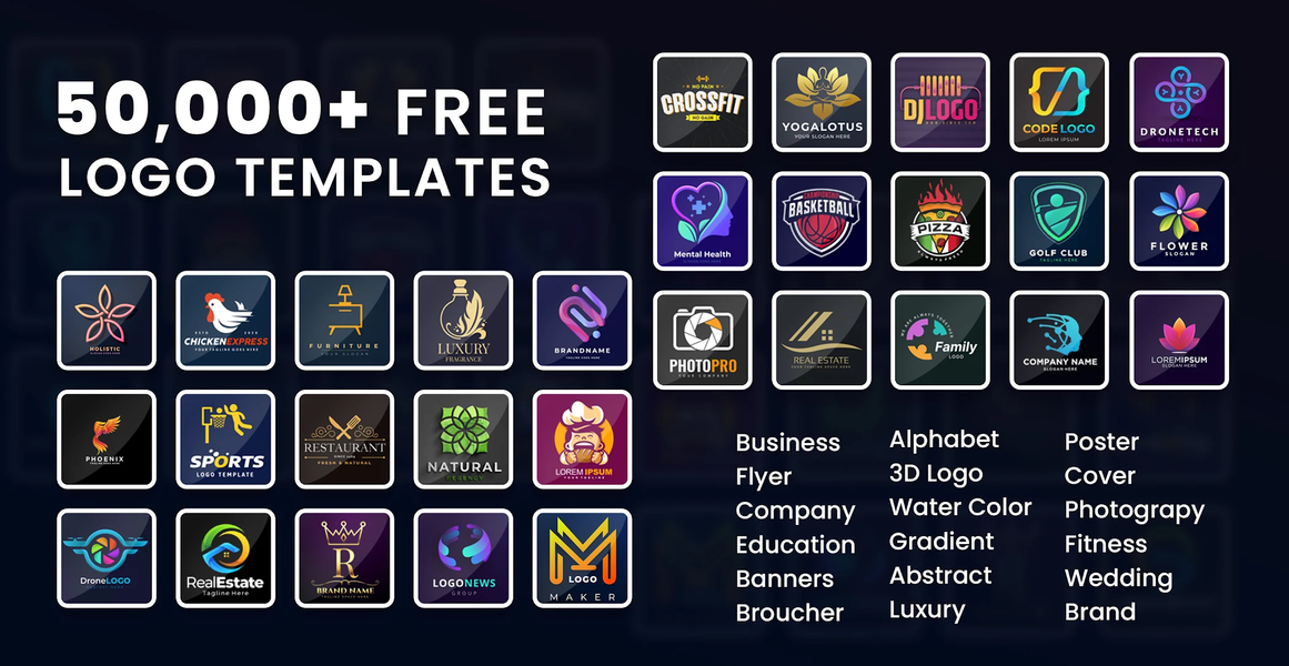 دانلود برنامه Logo Maker Graphic Designer اندروید بازار