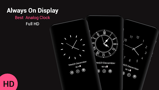 دانلود برنامه Always On Display Clock Faces اندروید | بازار