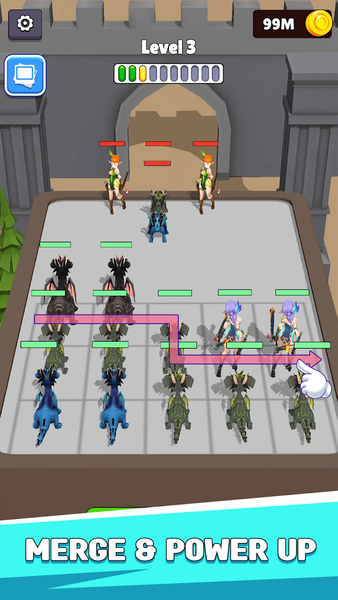 دانلود بازی Merge dragon battle اندروید | بازار