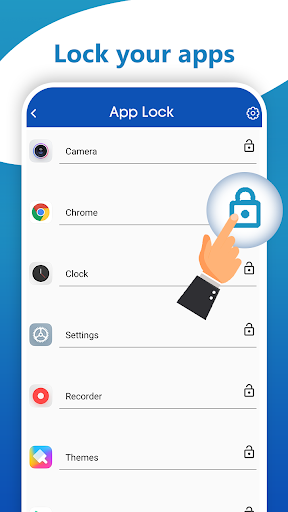 دانلود برنامه App Lock Lock Apps Pattern And Fingerprint اندروید بازار