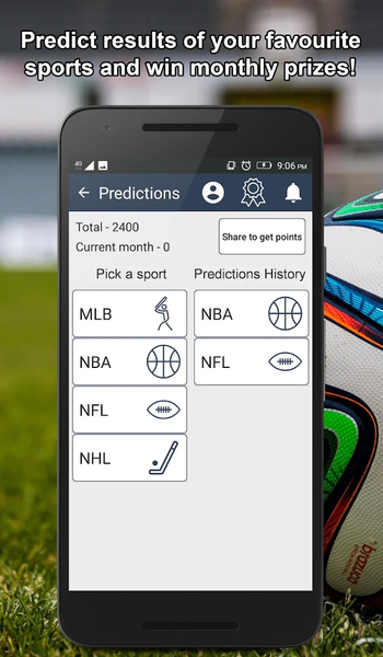 دانلود برنامه Sports News, Predictions and S اندروید | بازار