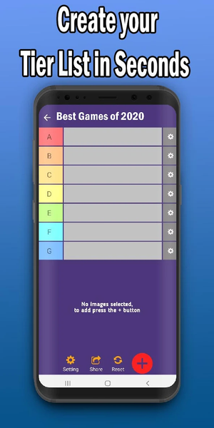 دانلود برنامه Tier List Pro - TierMaker All اندروید | بازار