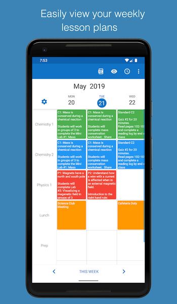 دانلود برنامه Class Planner اندروید بازار