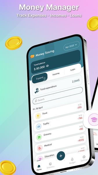 دانلود برنامه Money Planner, Budget App اندروید | بازار
