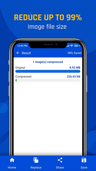 دانلود برنامه Reduce Photo Size Downsize اندروید بازار