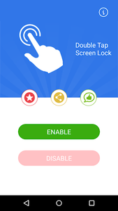 برنامه Double Tap Screen Lock - دانلود | کافه بازار
