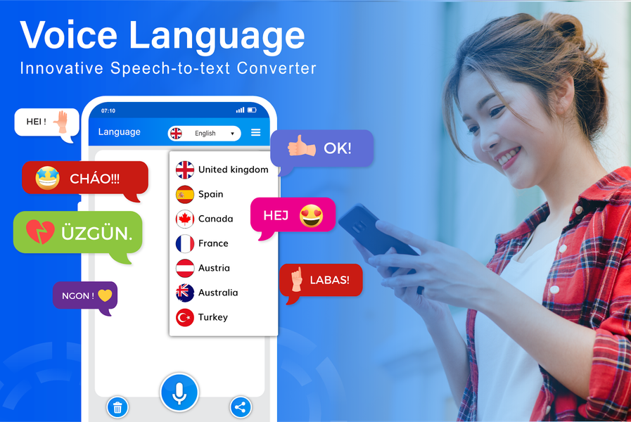 دانلود برنامه Text To Speech Voice To Text اندروید بازار