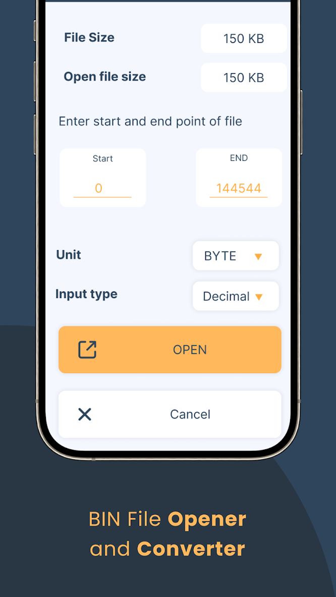 دانلود برنامه Bin File Opener Converter اندروید | بازار