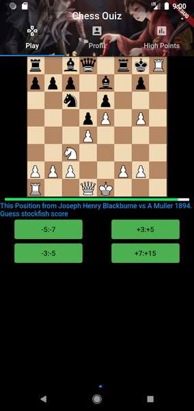 دانلود برنامه Chess Quiz اندروید بازار