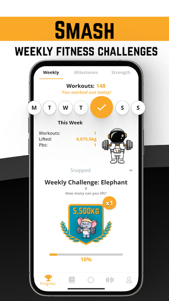 دانلود برنامه Stronger - Workout Gym Tracker اندروید | بازار