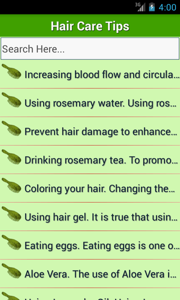 دانلود برنامه Hair Care Tips Guide اندروید بازار
