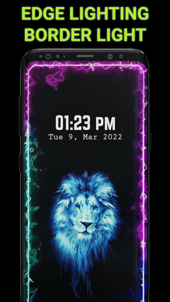 دانلود برنامه Edge Lighting Colors Wallpaper اندروید | بازار