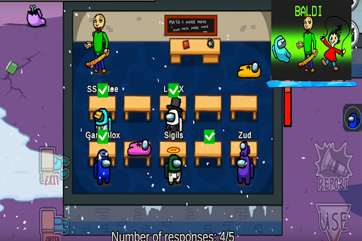 دانلود برنامه Among Us Baldi Mod اندروید | بازار