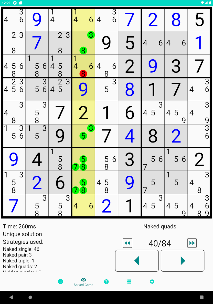دانلود بازی Sudoku Solver - Step by Step اندروید | بازار