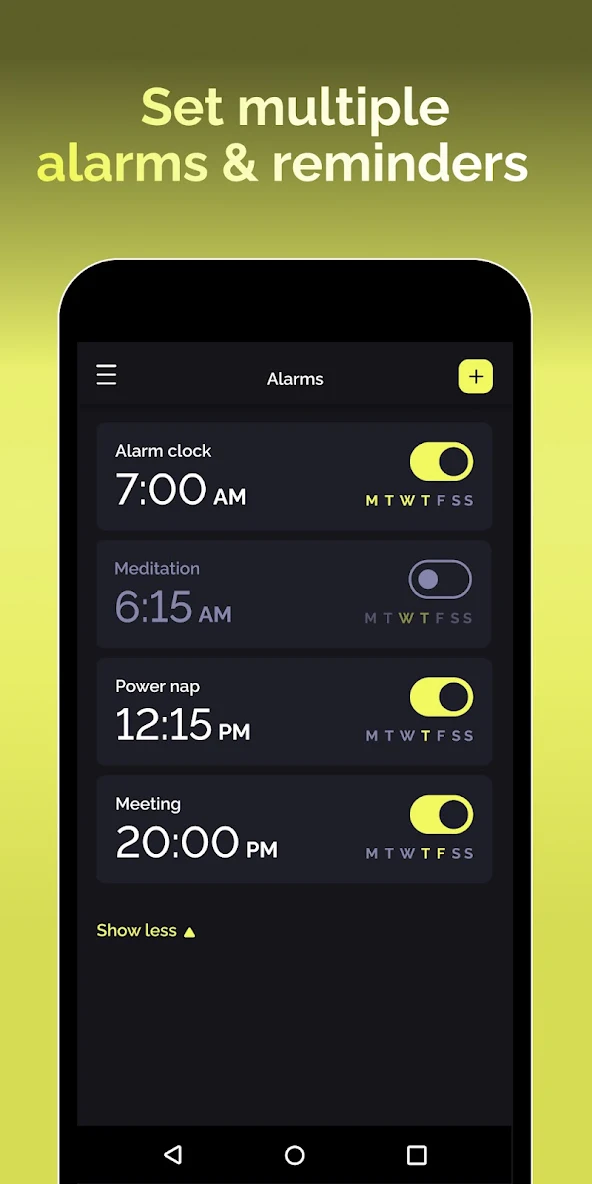 دانلود برنامه Essential Alarm Clock اندروید بازار