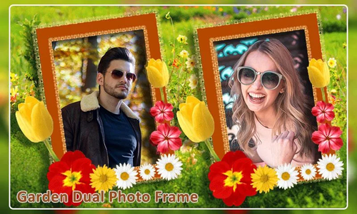 برنامه Garden Dual Photo Frames - دانلود | بازار