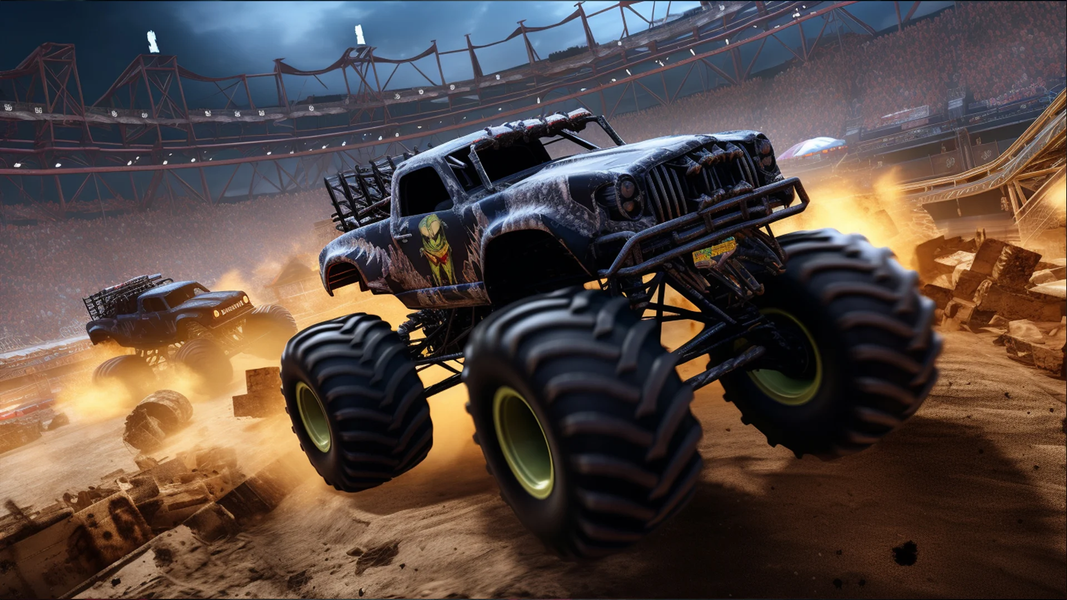 دانلود بازی Crazy Monster Truck Games اندروید بازار