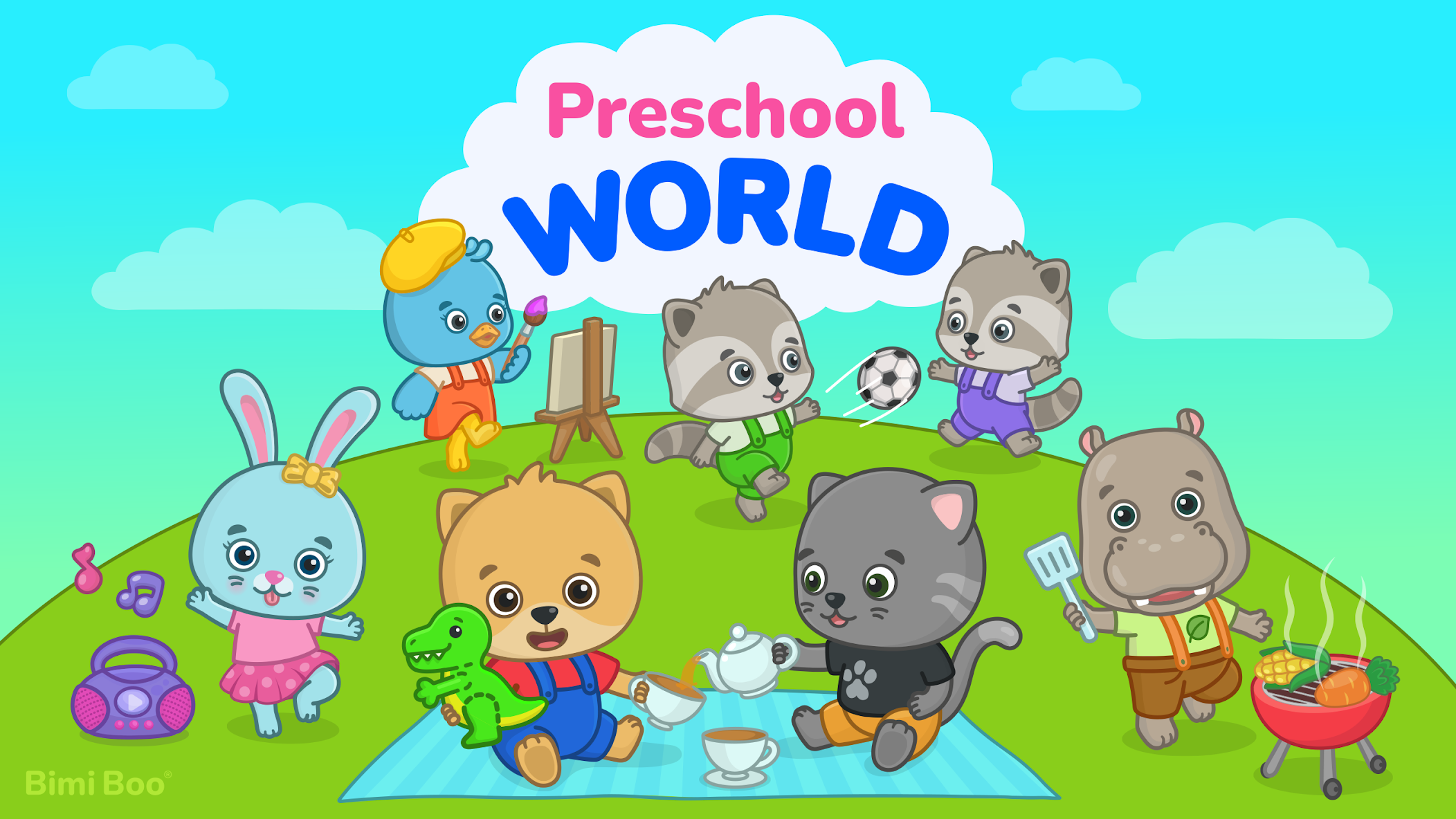 دانلود بازی Bimi Boo World: Toddler Games اندروید | بازار