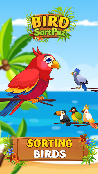 دانلود بازی Bird Sort Game Color Puzzle اندروید بازار