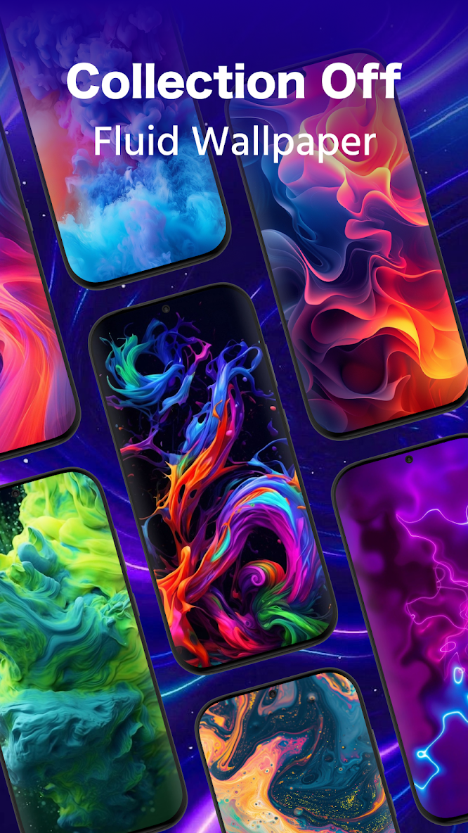دانلود برنامه Fluid Wallpaper: Magic Fluids اندروید | بازار