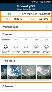 برنامه BloomSky Weather - دانلود | کافه بازار