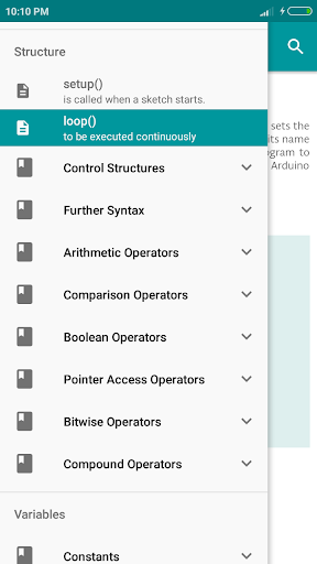دانلود برنامه Arduino Language Reference اندروید بازار