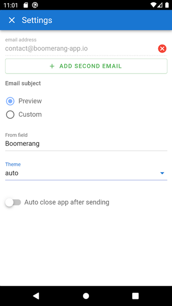 دانلود برنامه Boomerang Email Myself اندروید بازار