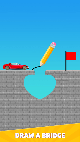 دانلود بازی Draw Bridge Puzzle Brain Game اندروید بازار