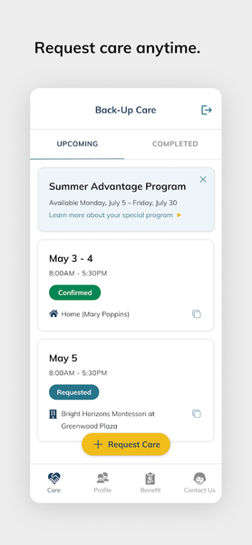 دانلود برنامه Back-Up Care اندروید | بازار