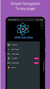 برنامه Atom: code editor HTML CSS JS - دانلود | بازار