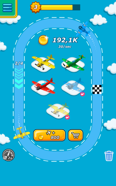 دانلود بازی Merge Aircraft Idle Game اندروید بازار