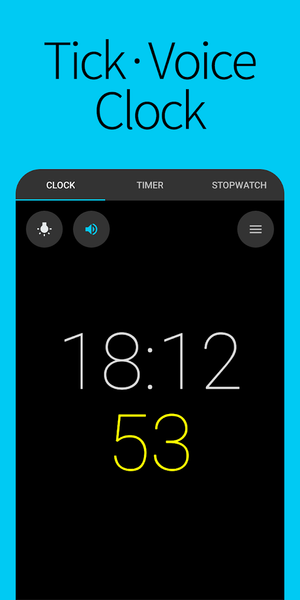 دانلود برنامه Ticking Clock: Speaking timer اندروید | بازار