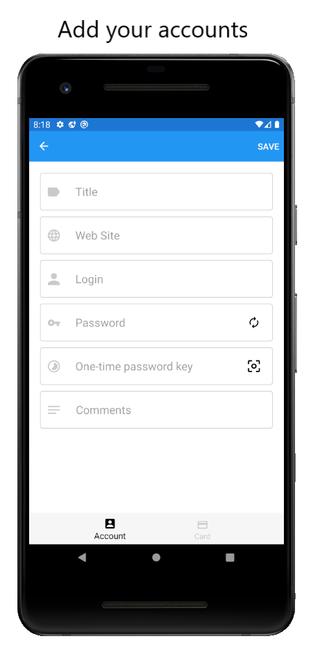 دانلود برنامه SafeProfiles - Password Manage اندروید | بازار