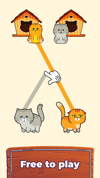 دانلود بازی Cat Rush Puzzle Draw To Save اندروید بازار