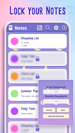 دانلود برنامه My Color Note Notepad اندروید بازار