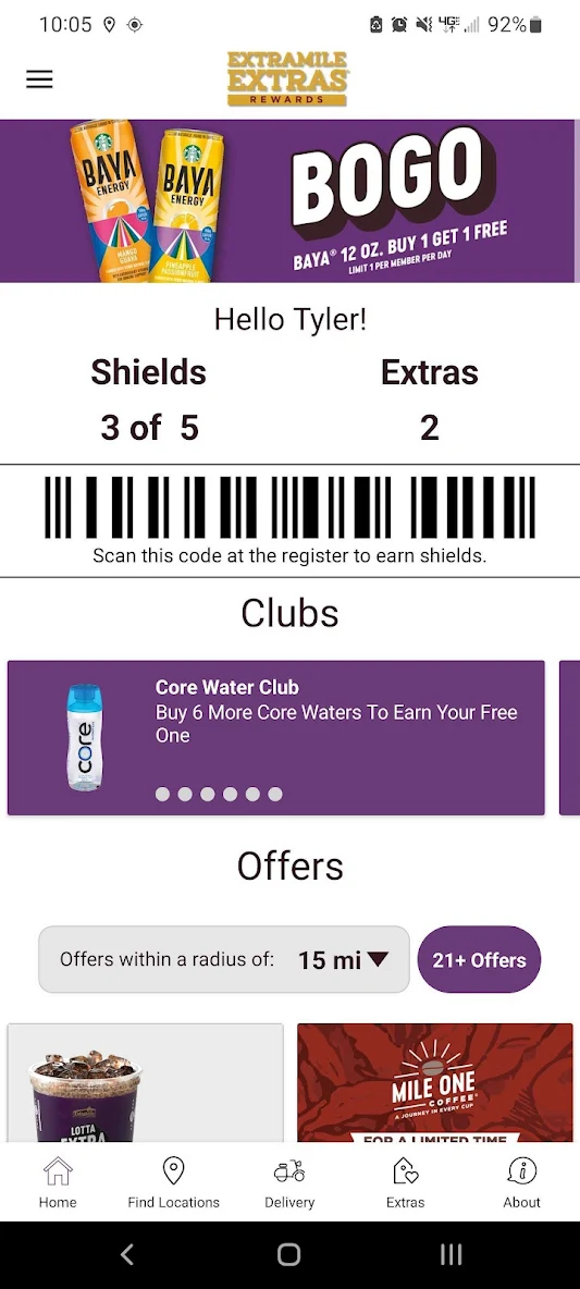 دانلود برنامه ExtraMile اندروید | بازار
