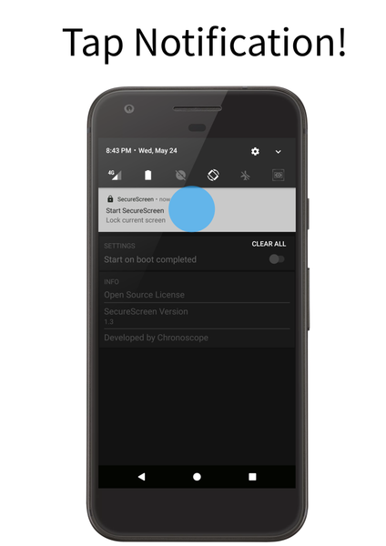 دانلود برنامه SecureScreen(Screen Blocker) اندروید | بازار