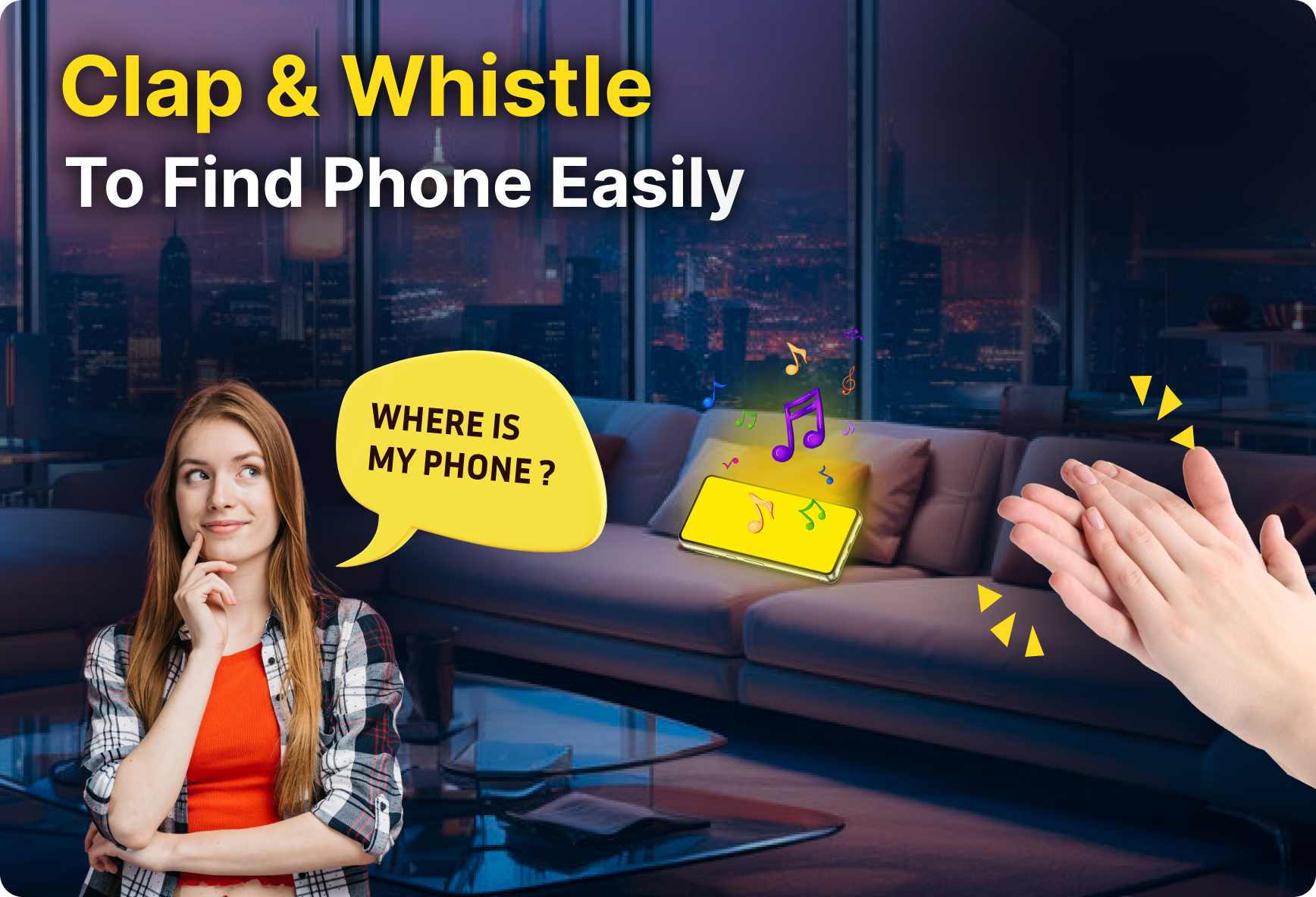 دانلود برنامه Find my Phone - Clap & Whistle اندروید | بازار