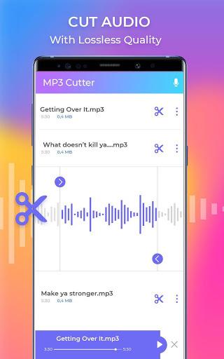 دانلود برنامه Audio Editor Mp۳ Cutter N Joiner Ringtone Make اندروید
