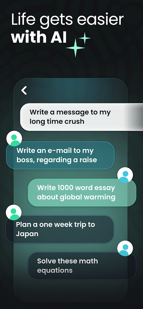 دانلود برنامه Ask AI - Chat with AI Chatbot اندروید | بازار