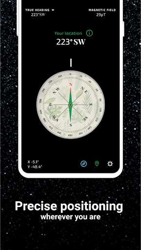 دانلود برنامه Compass: Direction Compass اندروید | بازار