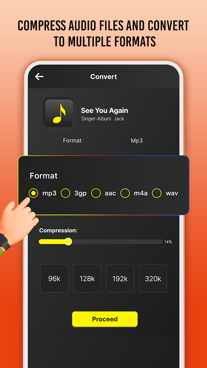 دانلود برنامه Audio Compressor: Compress MP۳ اندروید | بازار