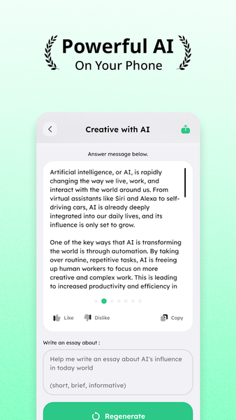 دانلود برنامه Ai Writer Chatbot Assistant اندروید بازار