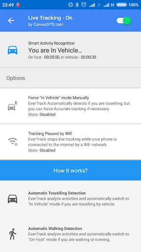 دانلود برنامه Corvus - EverTrack GPS tracker اندروید | بازار
