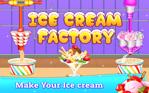 دانلود بازی Ice Cream Maker Factory Game اندروید بازار